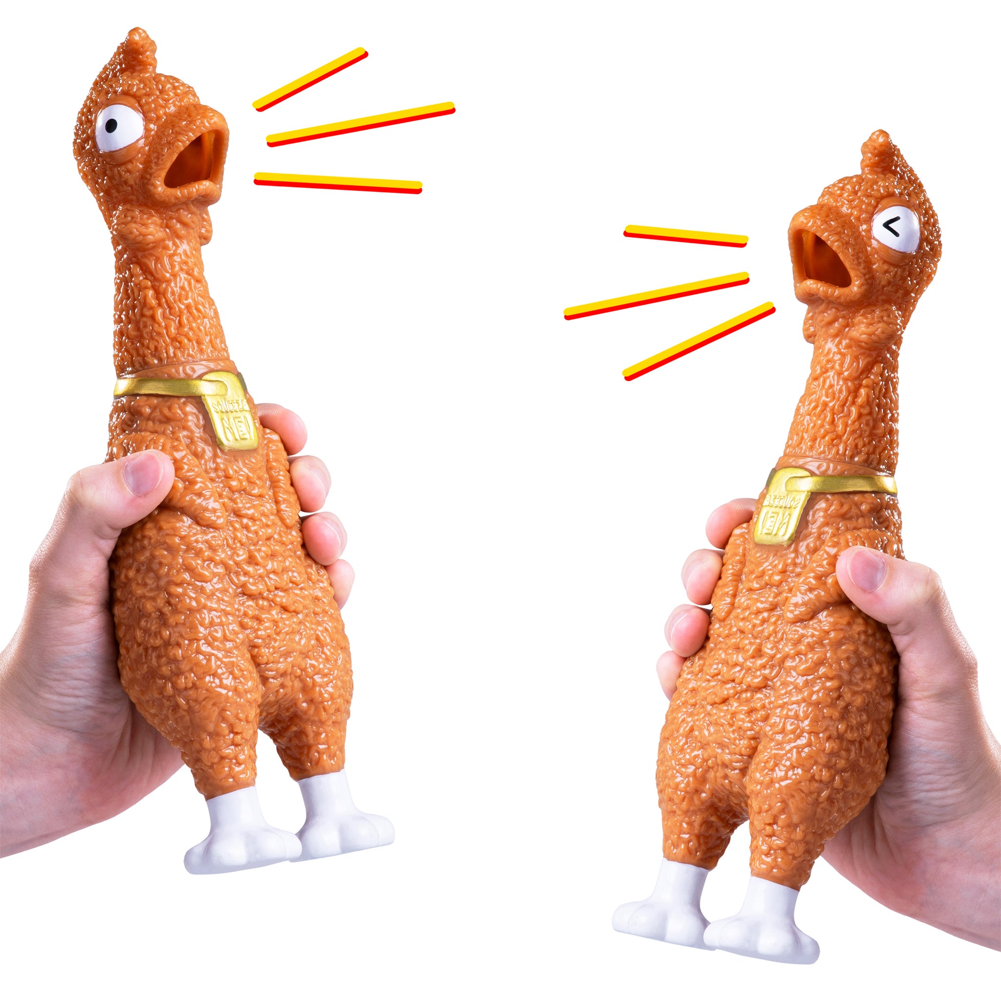 Squeeze Me Fried Chicken | Animolds Rubber Chicken – Flash Sales Inc.